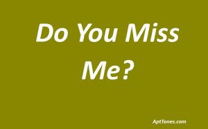25 Funny Responses to "Do You Miss Me?" - Apt Tones